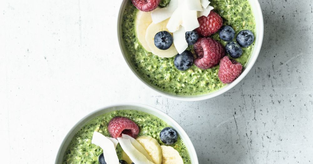 Green Overnight Oats Rezept | Küchengötter