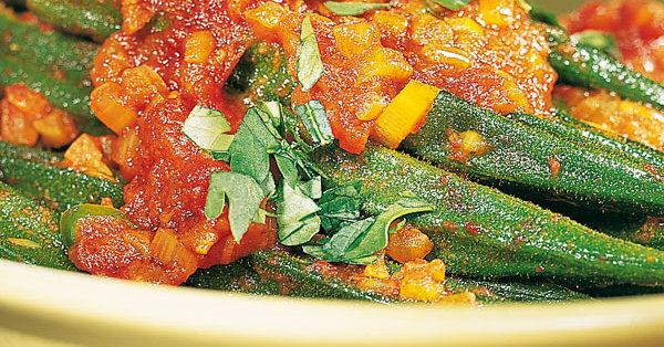 Okraschoten mit Tomaten Rezept | Küchengötter