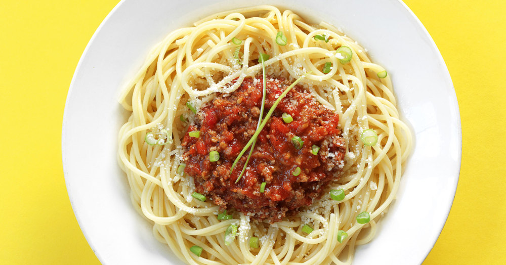 Spaghetti mit Blitzbolognese Rezept | Küchengötter