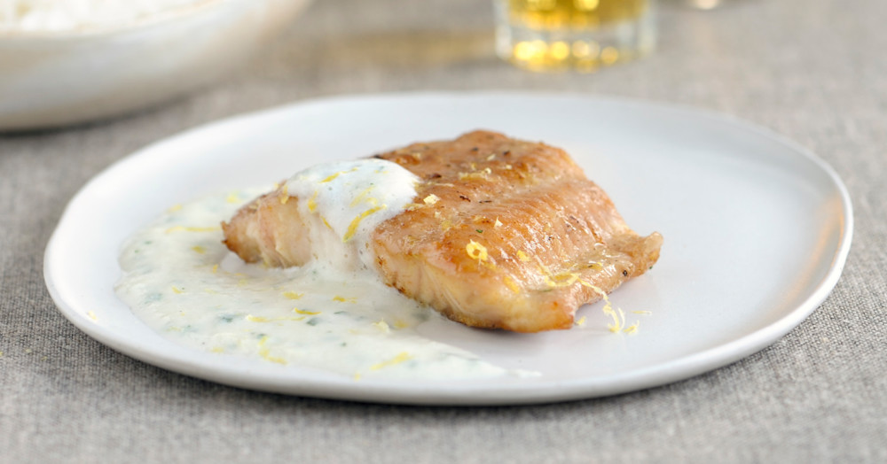 Welsfilet mit Rettichschaum Rezept | Küchengötter