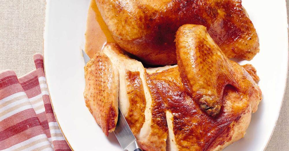 Truthahn mit Tandoori-Paste und Ananasragoût Rezept | Küchengötter