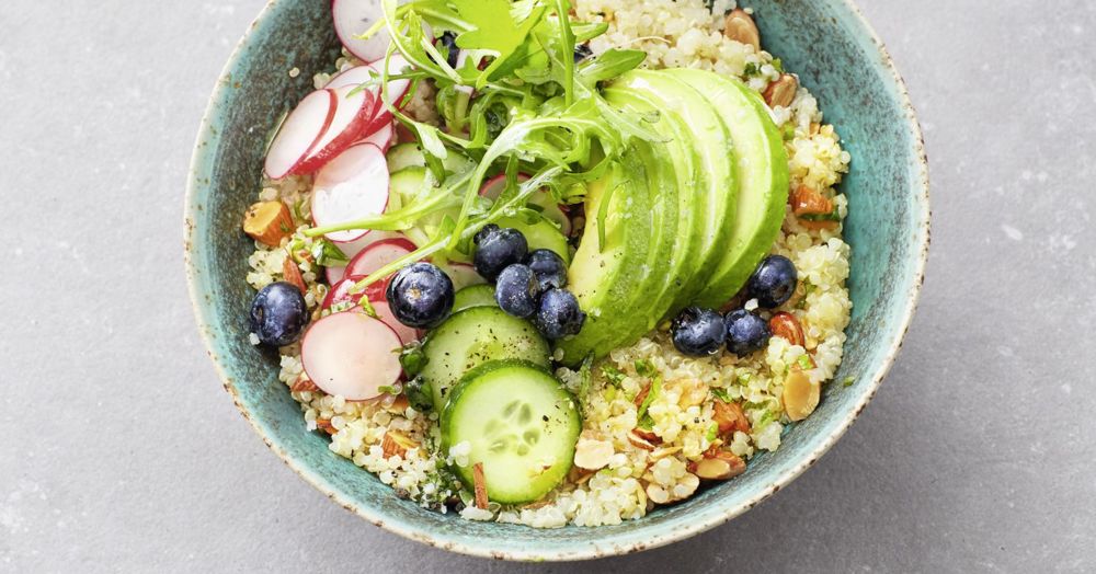 Quinoa-Avocado-Bowl Rezept | Küchengötter