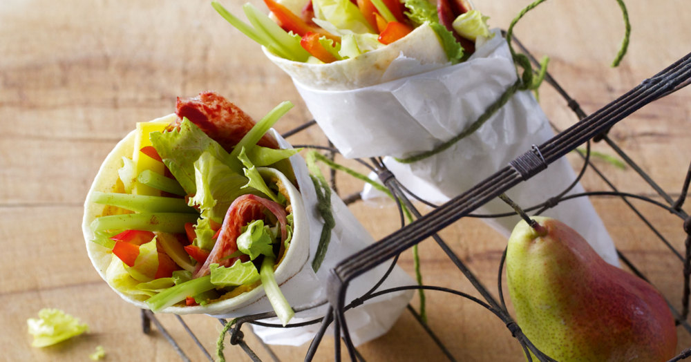 Wraps mit Corned Beef Rezept | Küchengötter