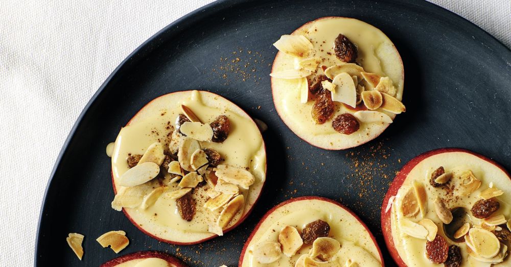 Mandel-Apfelringe Rezept | Küchengötter