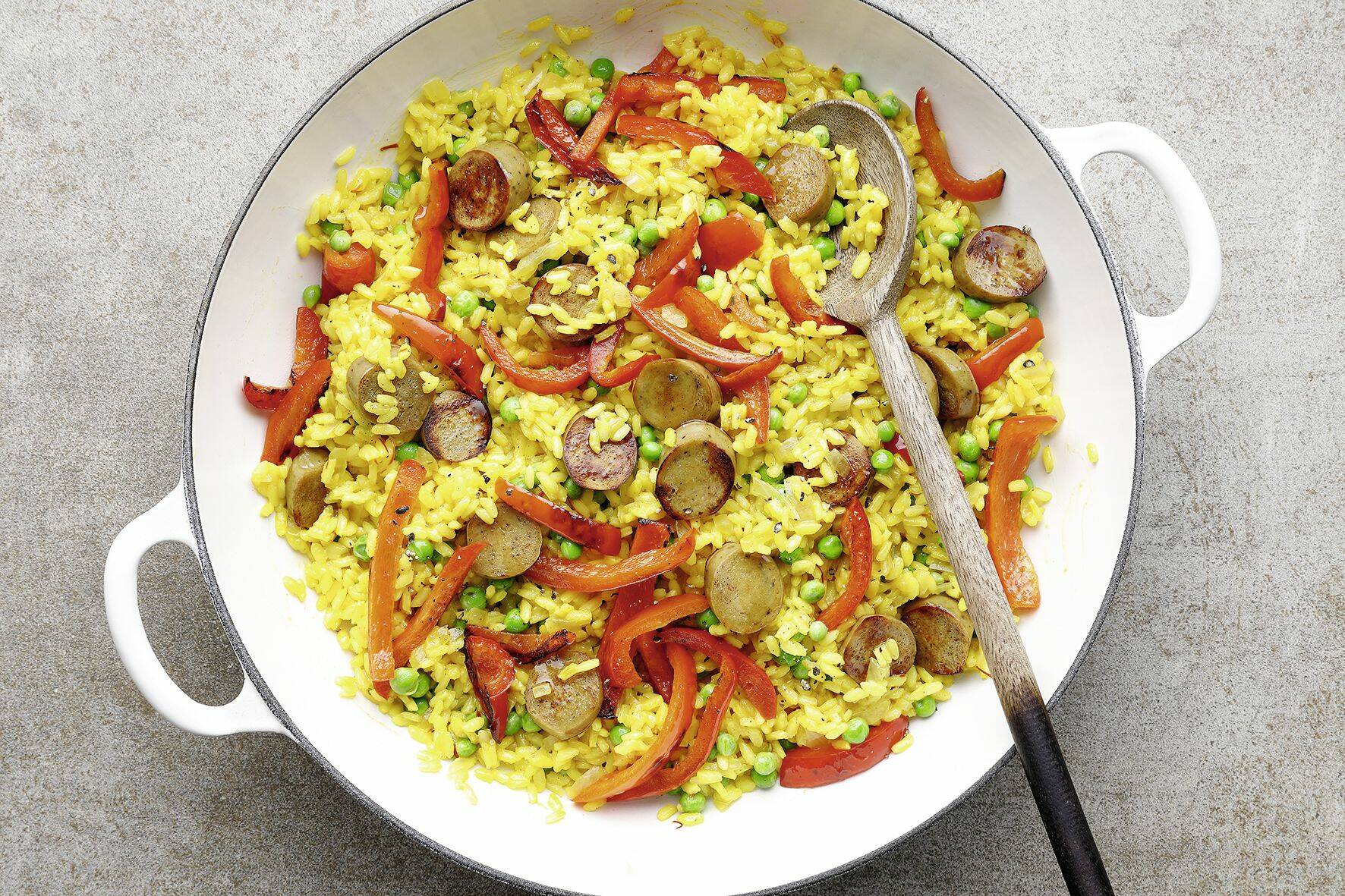 Reispfanne à la Paella Rezept | Küchengötter