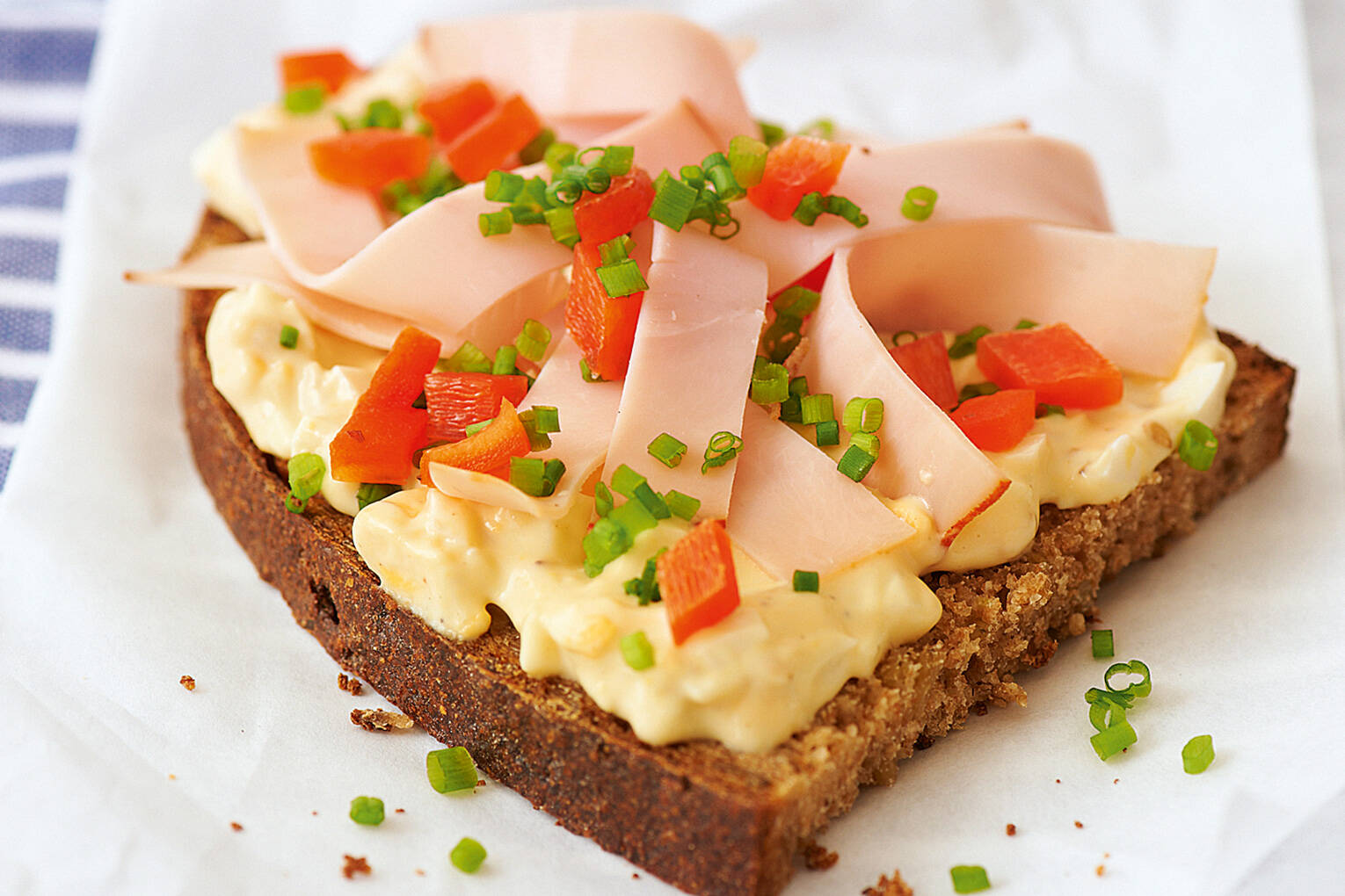 Buntes Eierbrot Rezept | Küchengötter