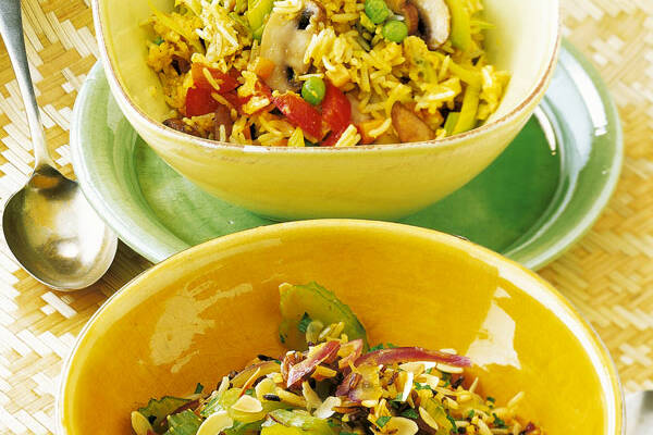 Gebratener Curryreis Rezept | Küchengötter