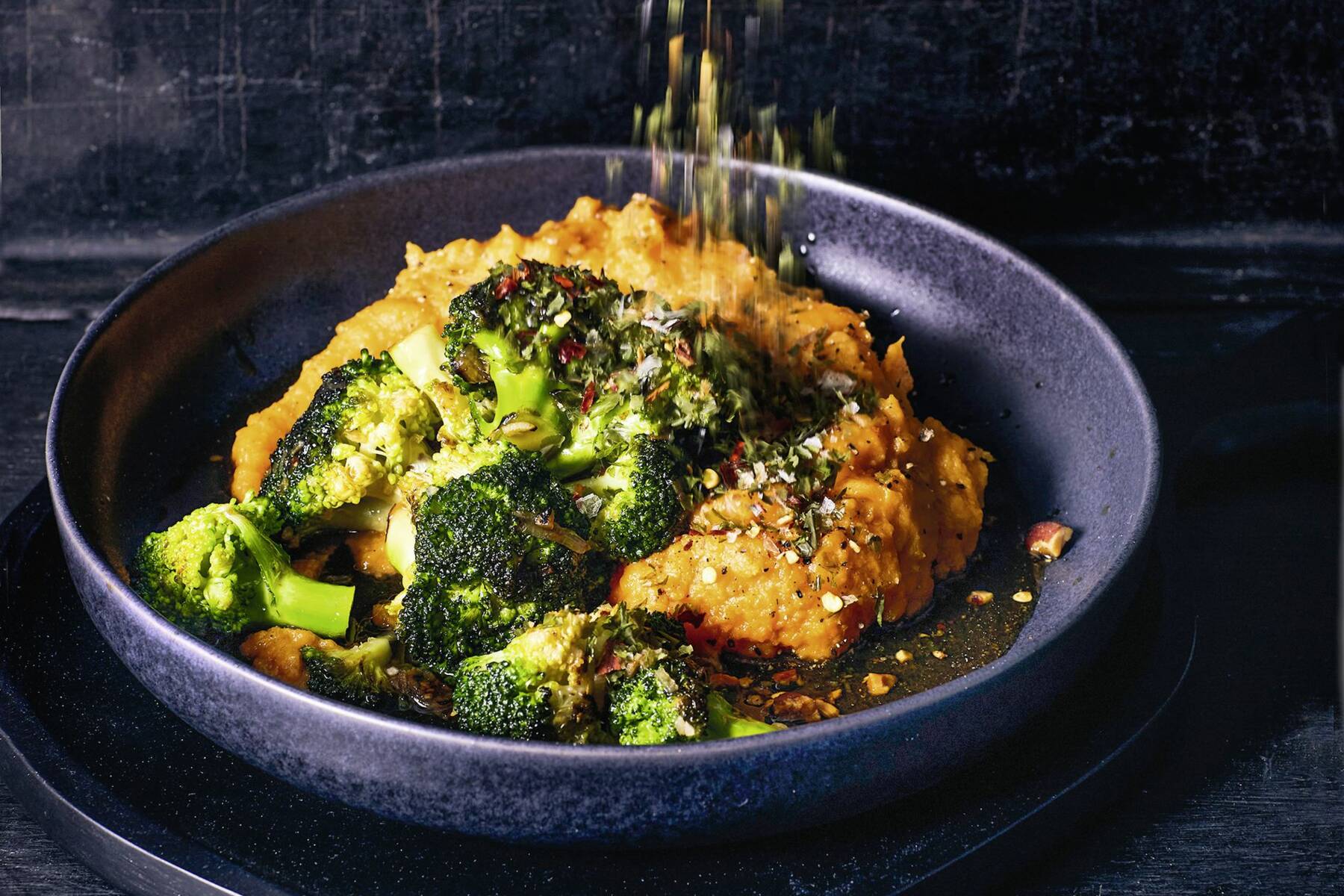 Röst-Brokkoli mit Nori-Topping Rezept | Küchengötter