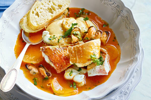 Bouillabaisse With Rouille