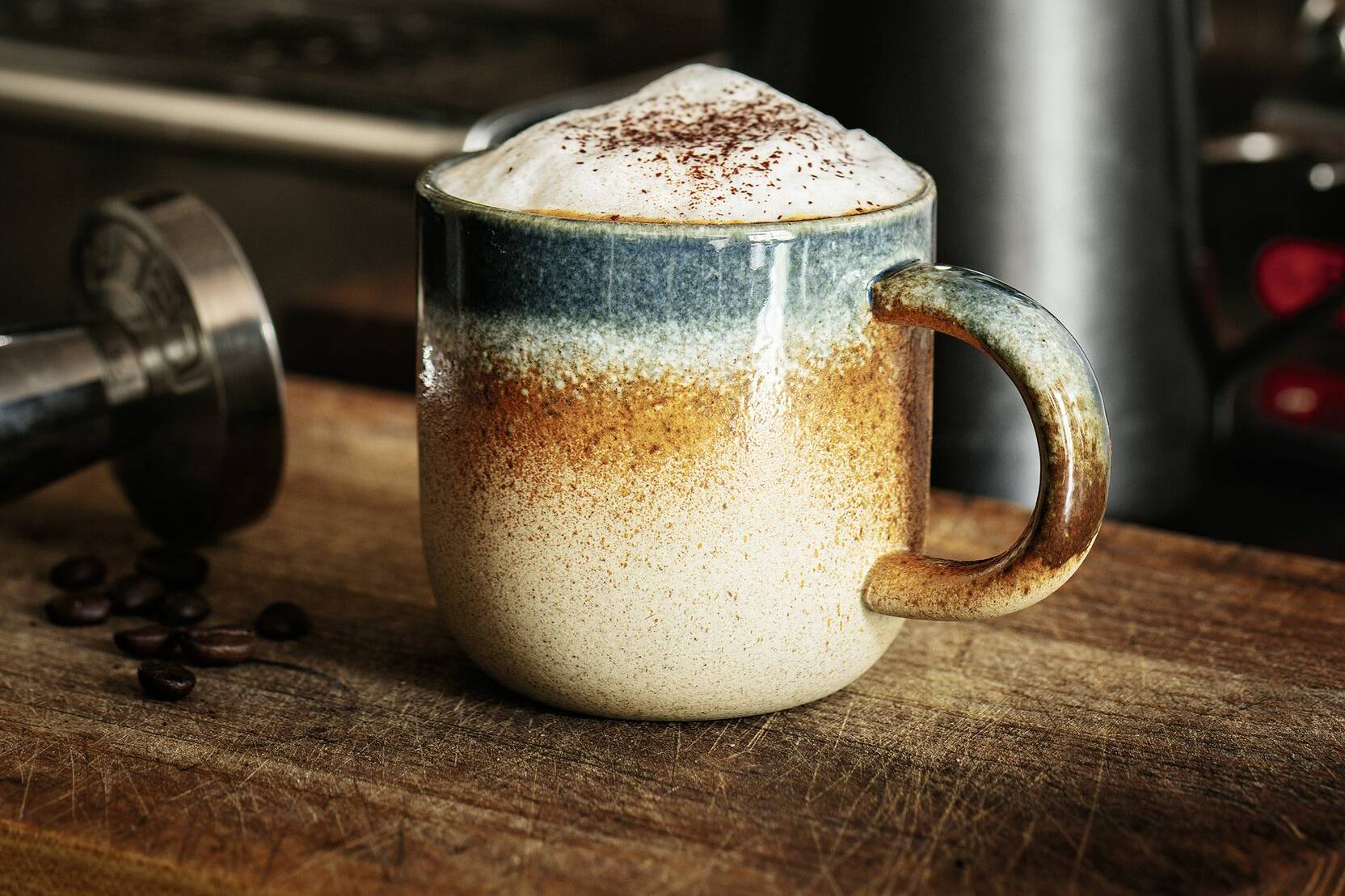 Kaffee mit Kokos-Cashew-Schaum Rezept | Küchengötter