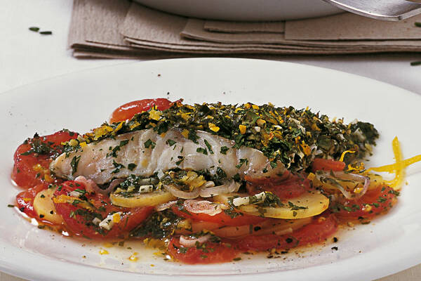 Rotbarsch mit Gremolata Rezept | Küchengötter