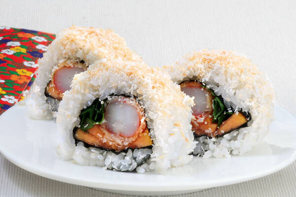 Florida Roll mit Tempura-Garnele Rezept | Küchengötter