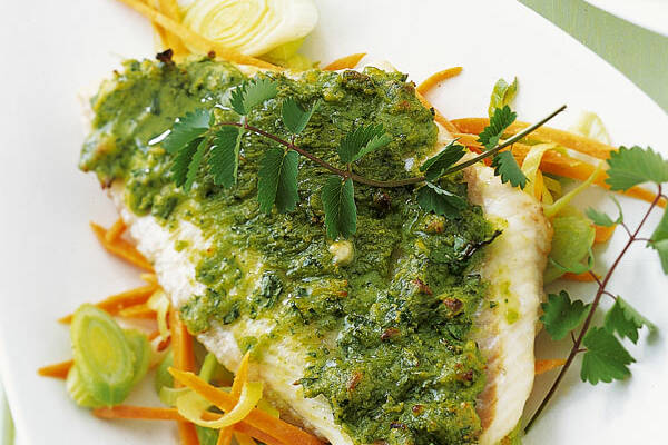 Rotbarsch im Kräutermantel Rezept | Küchengötter