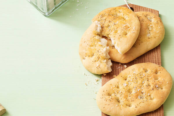 Mini-Focaccia Rezept | Küchengötter