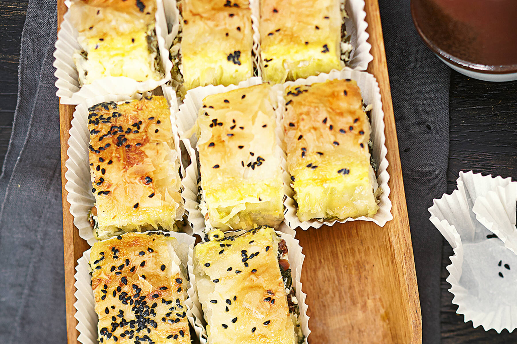 Filo-Spinat-Strudel Rezept | Küchengötter