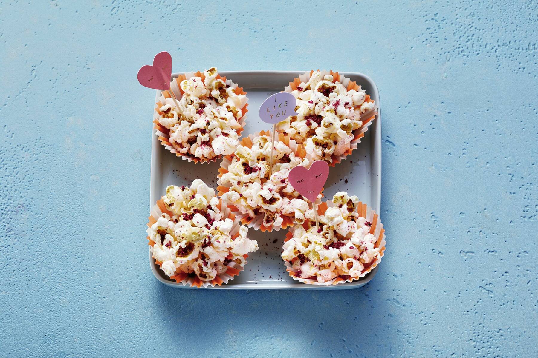 Rosa Himbeer-Popcorn Rezept | Küchengötter