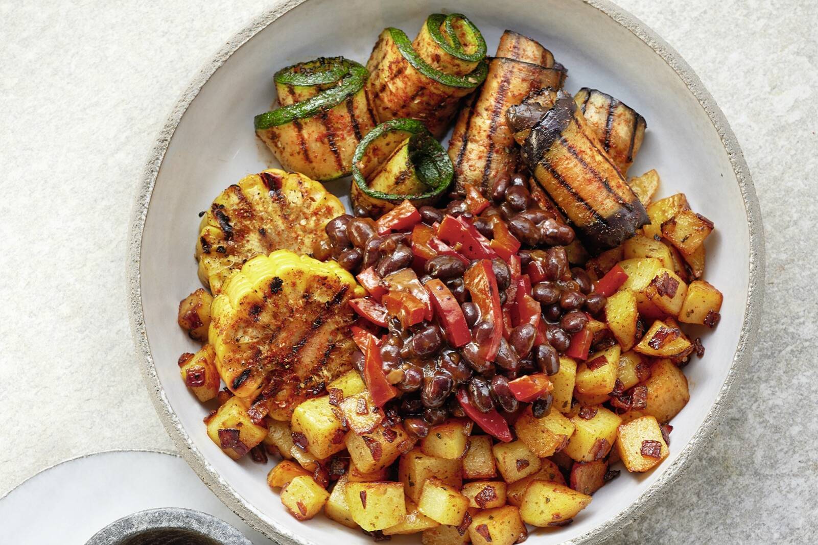 Grillgemüse-Bowl Rezept | Küchengötter