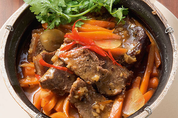 Rinderlende mit Ingwermöhren Rezept | Küchengötter