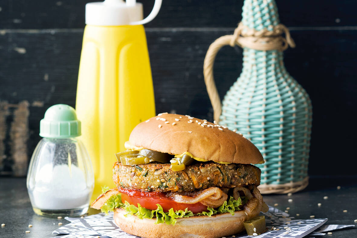 Veganer Tex-Mex-Burger Rezept | Küchengötter