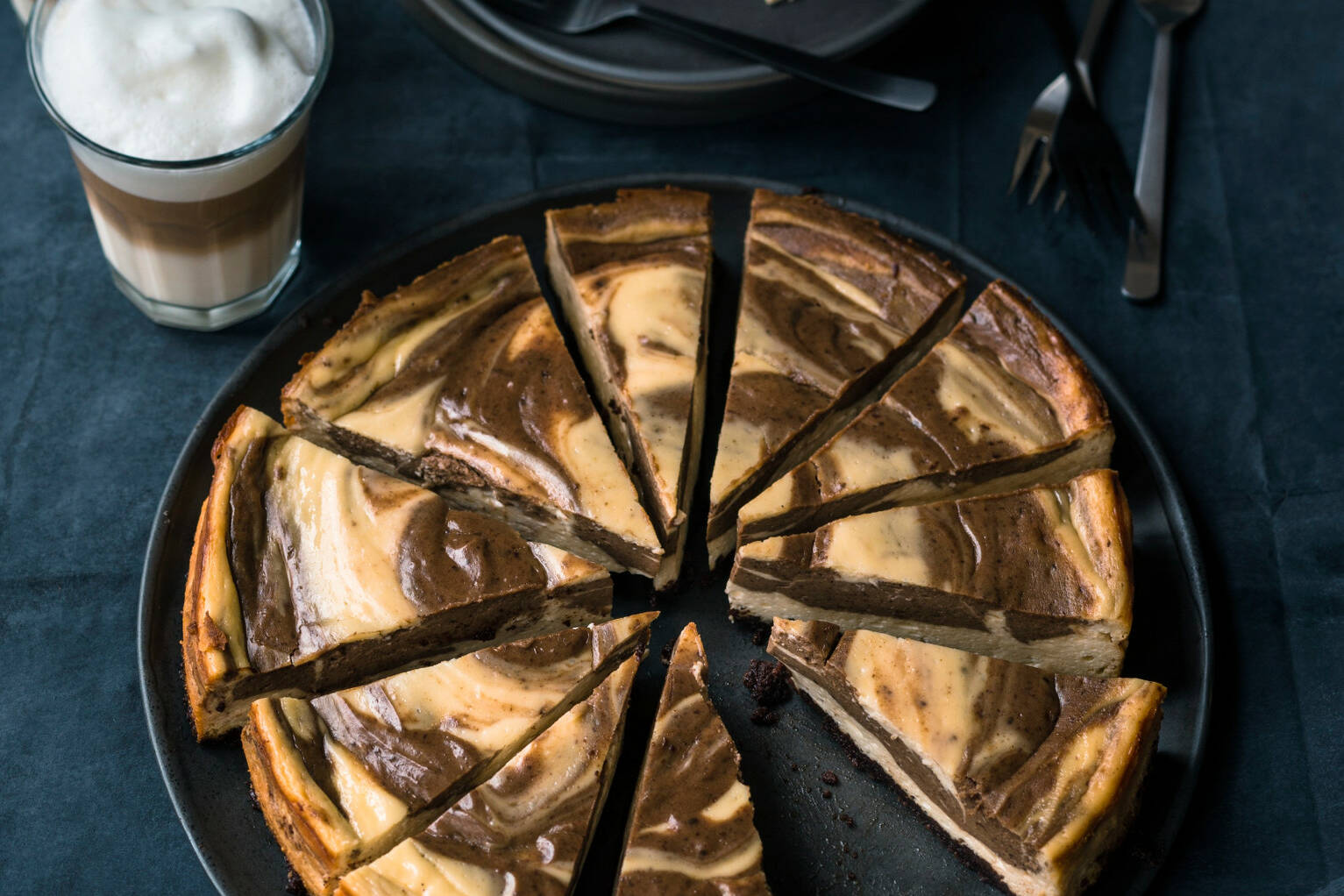 Latte-Macchiato-Cheesecake Rezept | Küchengötter