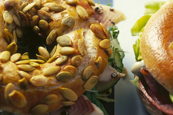 Roastbeef-Bagel Rezept | Küchengötter