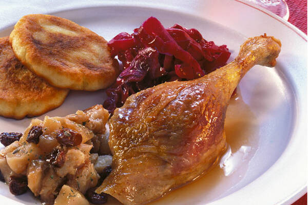 Gefüllte Ente Rezept | Küchengötter