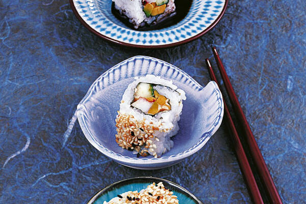 Ura-Maki mit Surimi Rezept | Küchengötter
