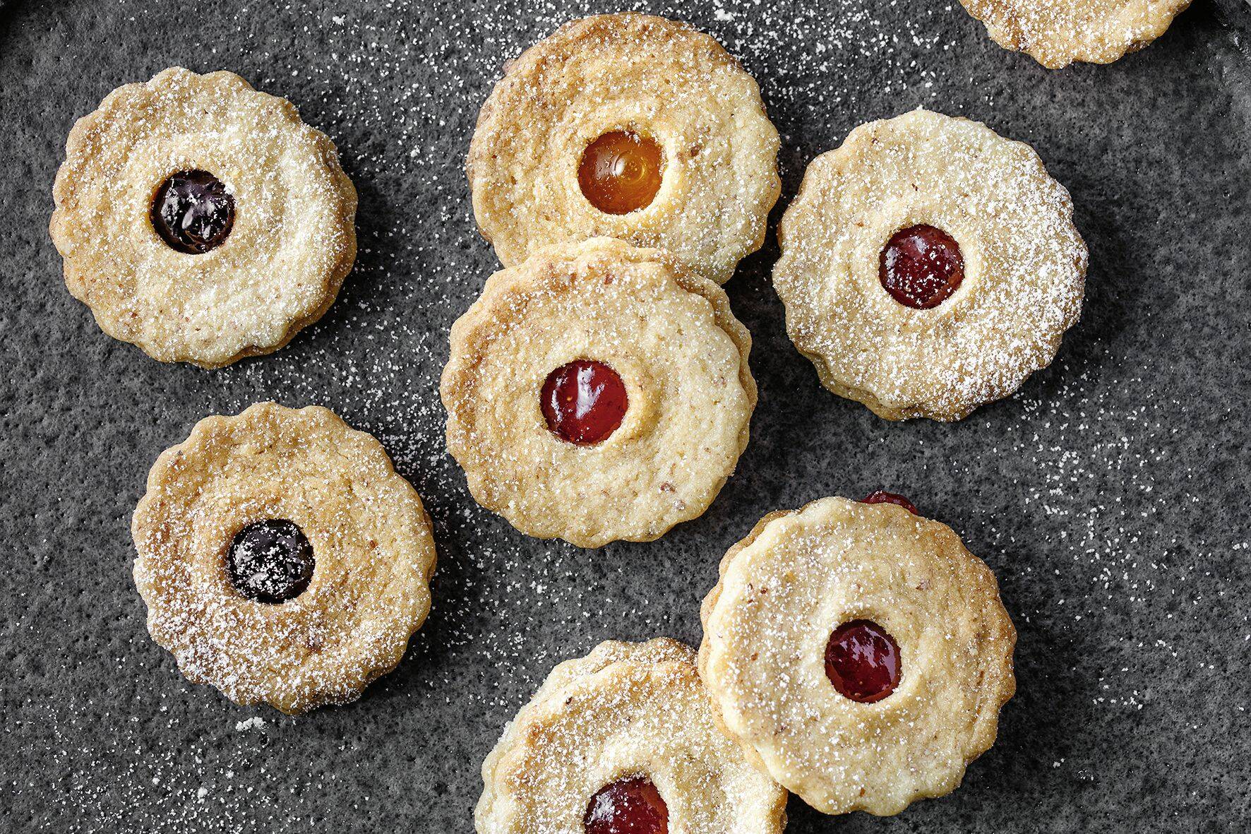 Vegane Linzer Augen Rezept | Küchengötter