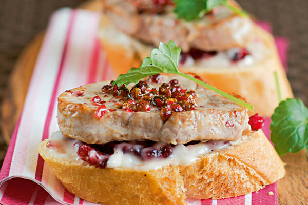 Filet-Cranberry-Canapés Rezept | Küchengötter