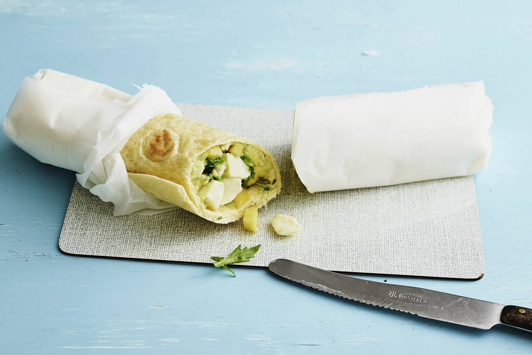 Avocado-Mango-Wrap Rezept | Küchengötter