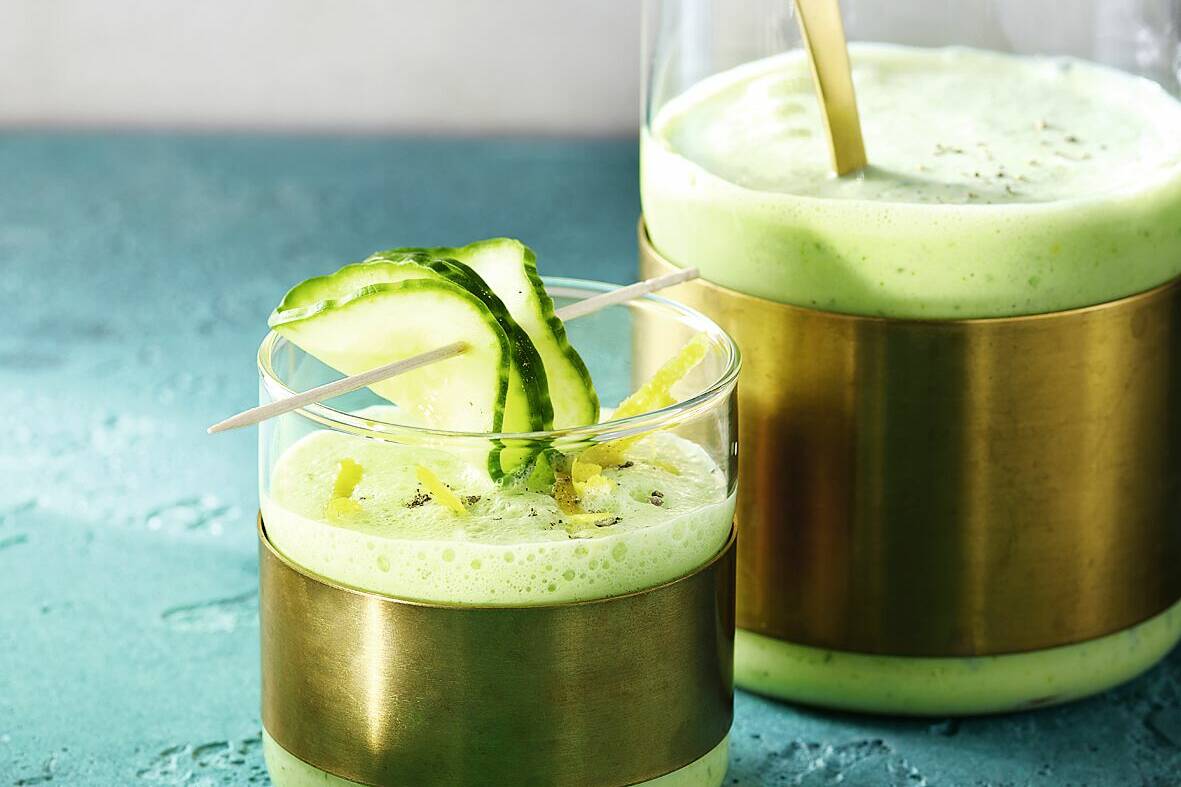 Gurken-Kefir-Shake Rezept | Küchengötter