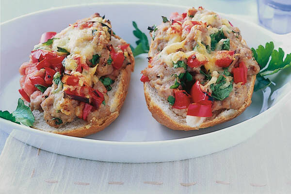 Überbackene Mettbrötchen Rezept | Küchengötter