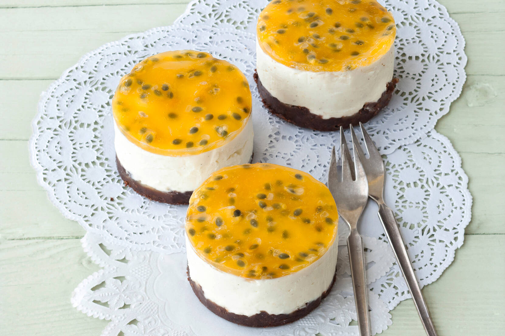 Passionsfruchttörtchen Rezept | Küchengötter