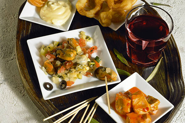 Tapas variadas del mar Rezept | Küchengötter