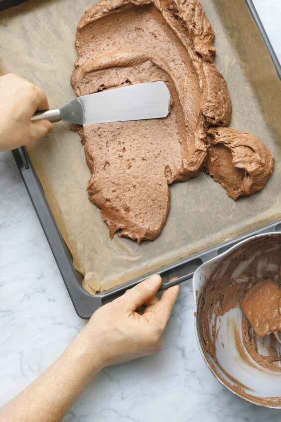 Mousse-au-Chocolat-Schnitten Rezept | Küchengötter