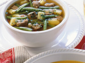 Eintopf mit frischen Bohnen Rezept | Küchengötter