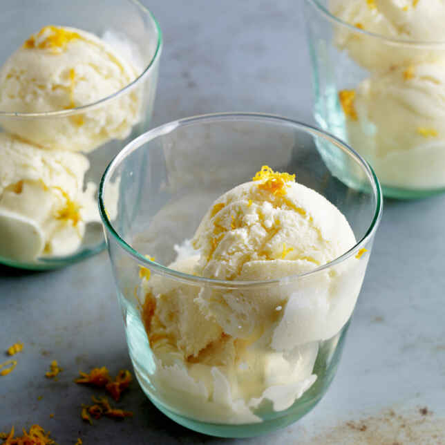Orangeneis mit Sirup Rezept | Küchengötter