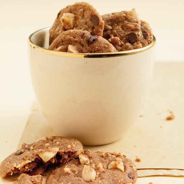 Weisse Schoko-Limetten-Cookies Rezept | Küchengötter