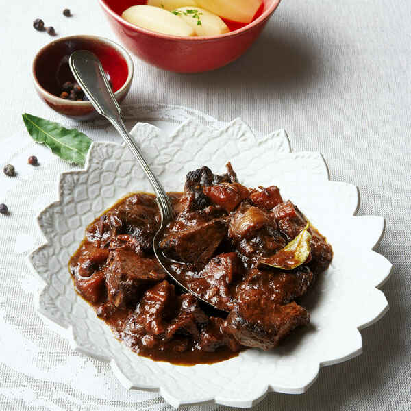 Wildragout in Rotwein Rezept | Küchengötter