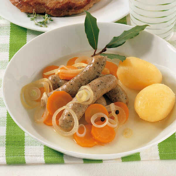 Saure Zipfel - Bratwürste aus Franken Rezept | Küchengötter