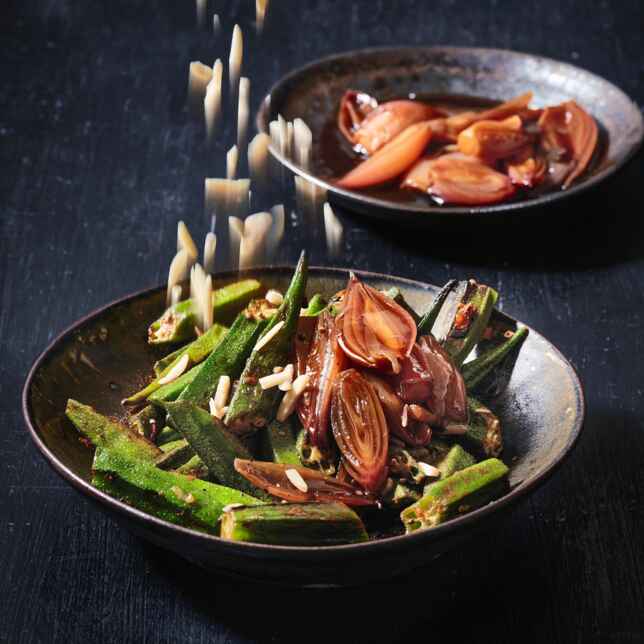 Okraschoten mit Tomaten Rezept | Küchengötter