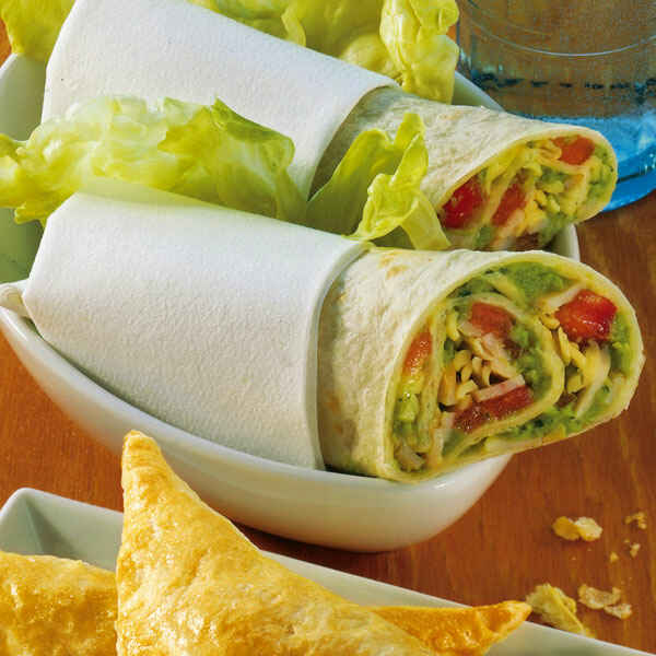 Wraps Mit Avocadocreme Chutney Und Putenbrust Rezept Küchengötter