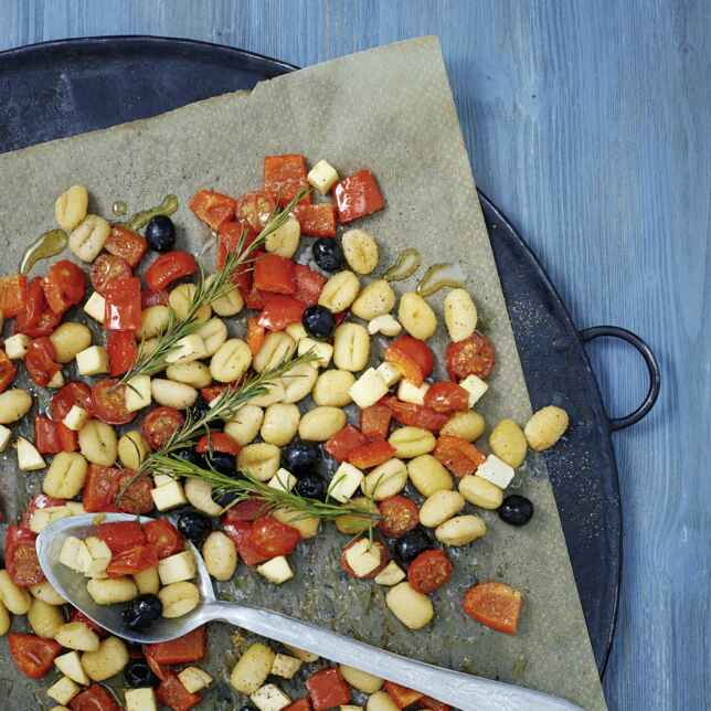 Gnocchi auf dem Blech Rezept | Küchengötter