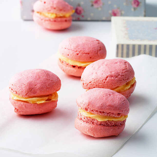 Himbeer-Macarons Rezept | Küchengötter