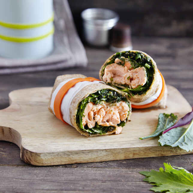 Mediterraner Wrap mit Feta Rezept | Küchengötter