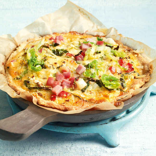 Trauben-Ricotta-Quiche Rezept | Küchengötter