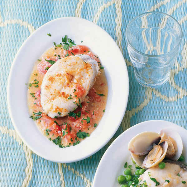 Seehecht im Speckmantel mit Gurkensalsa Rezept | Küchengötter