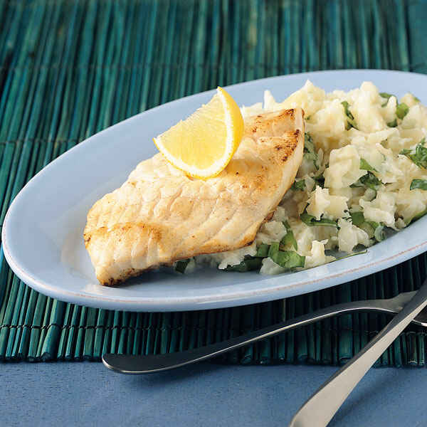 Reisauflauf mit Rotbarsch Rezept | Küchengötter