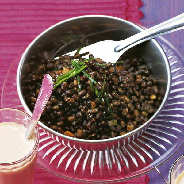 Linsen mit Spinat Rezept | Küchengötter
