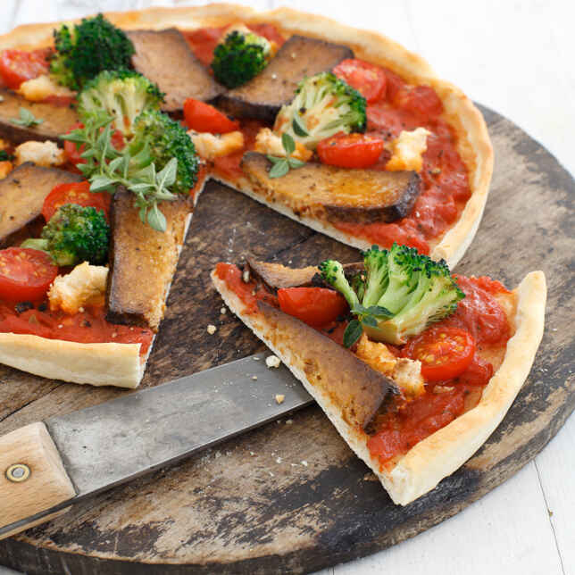 Grünkohl-Ricotta-Pizza Rezept | Küchengötter